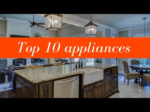 TOP 10 APPLIANCES ¦ My 10 MOST FAVOURITE ¦ What I could or couldn't live without