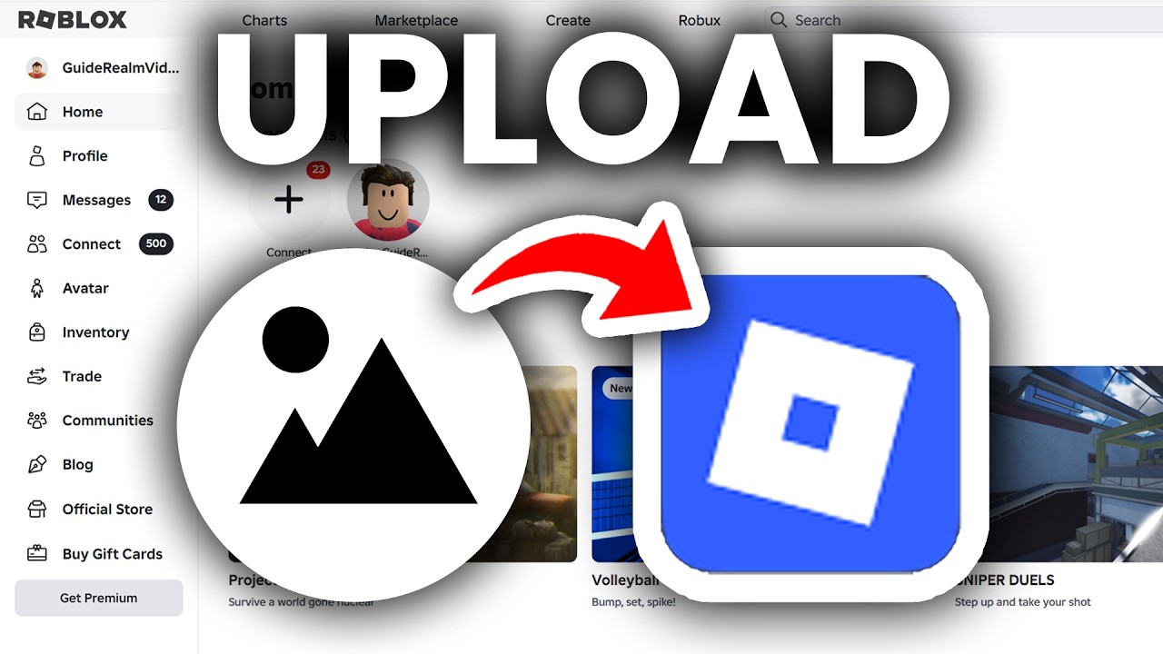 How To Upload Images In Roblox - Step By Step