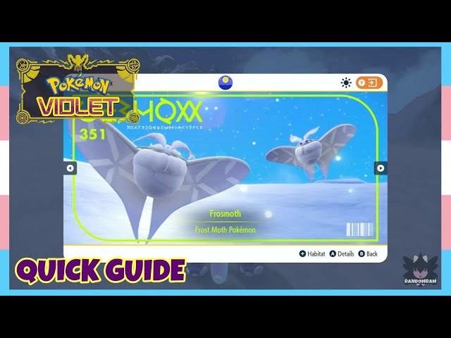 Pokemon Scarlet and Violet: Where to find Snom and Frosmoth