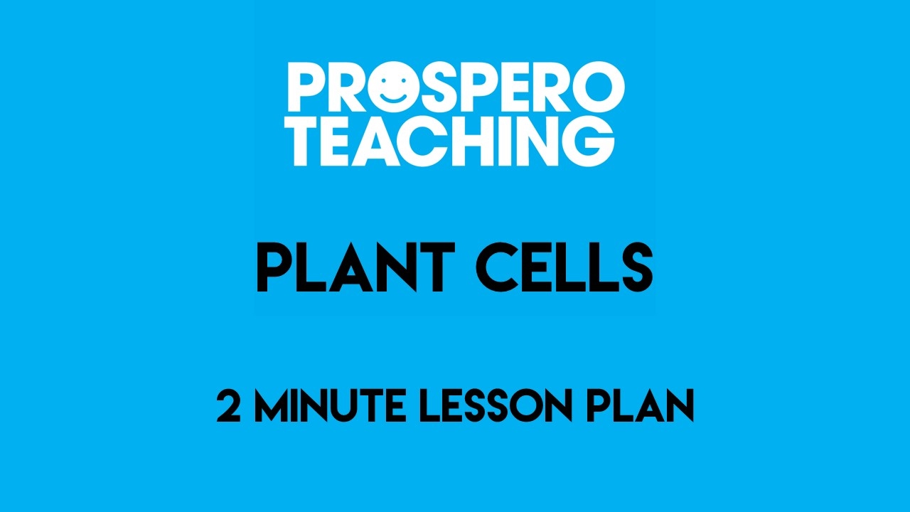 2 Minute Lesson Plan - Cells