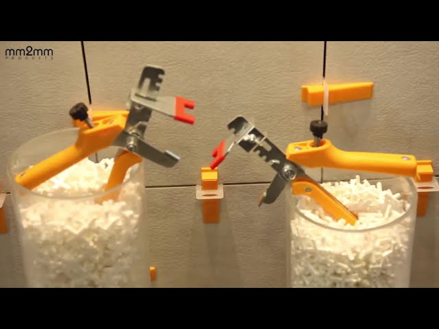 Levelling System - Facile Tile Leveling System Clips (1/2/3/4 & 5 Mm ...
