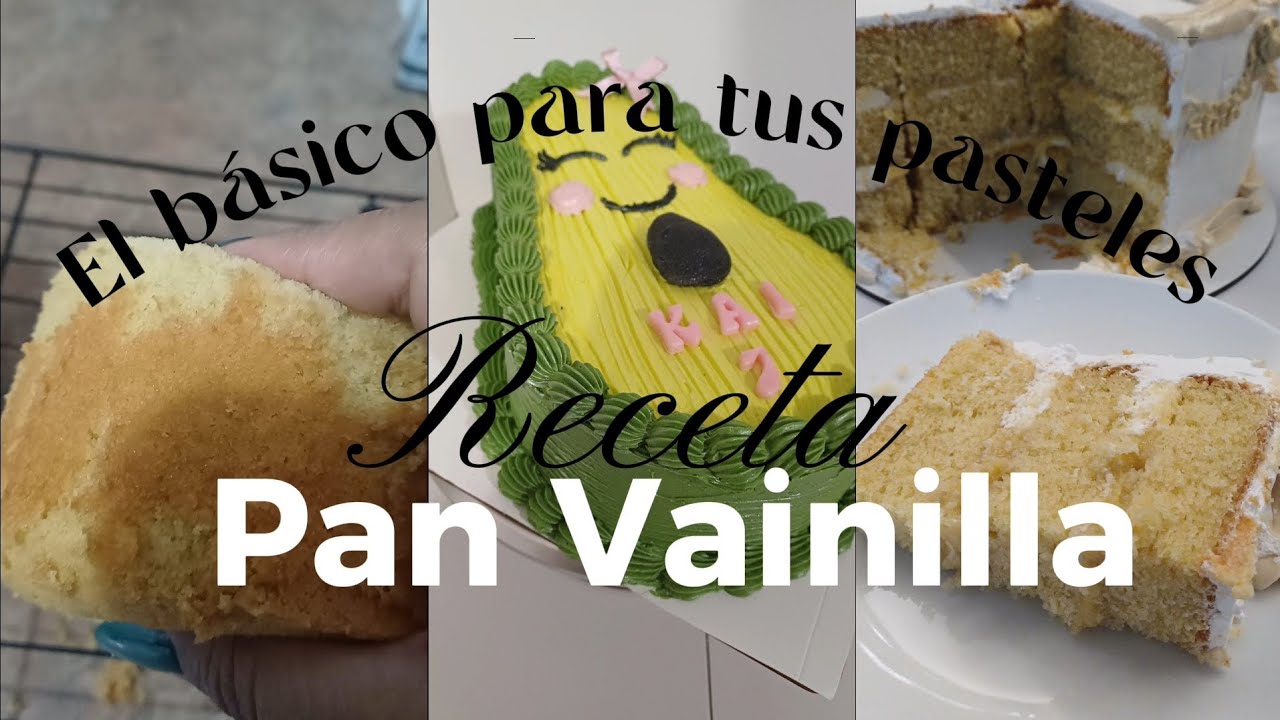 Vlog 1. Este Pan de Vainilla Te Sirve Para TODO | Mi receta base
