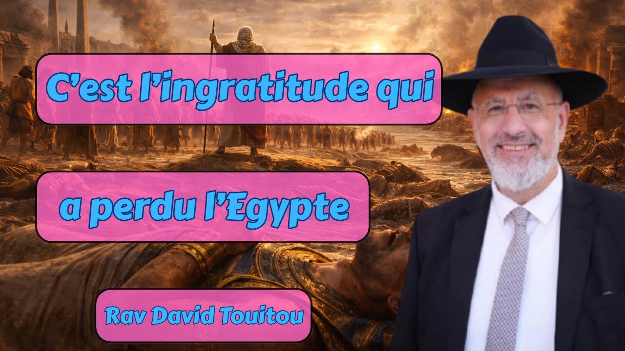 C est l ingratitude qui a perdu l Égypte - ToratHaim