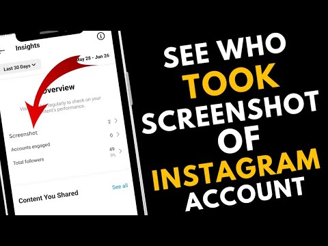 How to See if Someone Took Screenshot of Your Instagram Account (2023) (Instagram New Update)