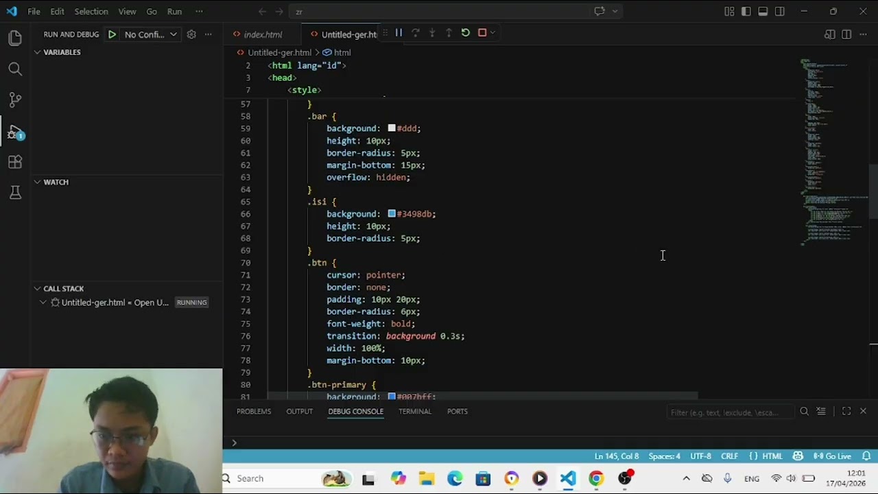 Praktikum Pemrograman berbasis web