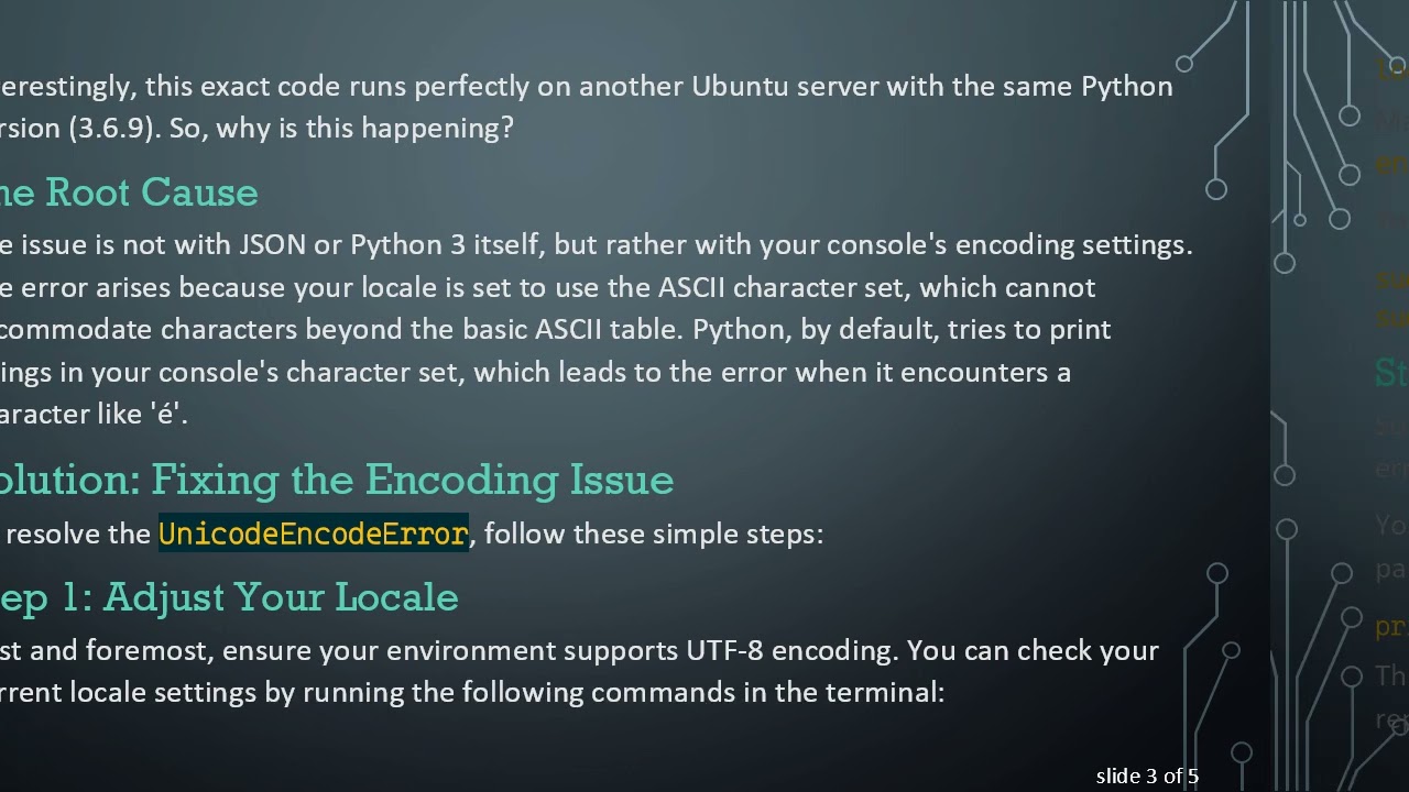 Understanding UnicodeEncodeError in Python: Troubleshooting JSON Loading Issues
