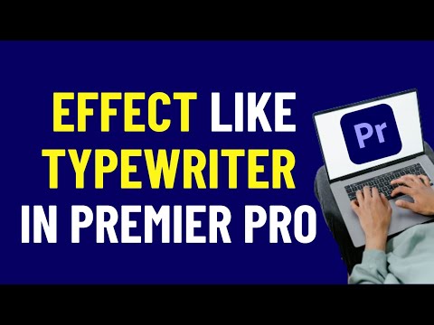 How to Make Typewriter Text Effect in Premier Pro 2024 | Premiere Pro Tutorials