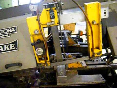 10" x 10" Dake Metora Horizontal Band Saw For Sale
