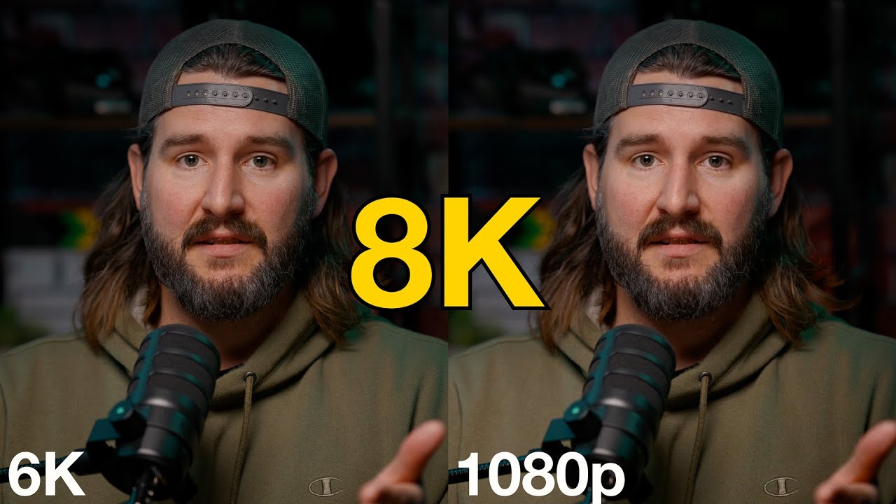 YouTube 8K UHD: 6K vs 1080p Test