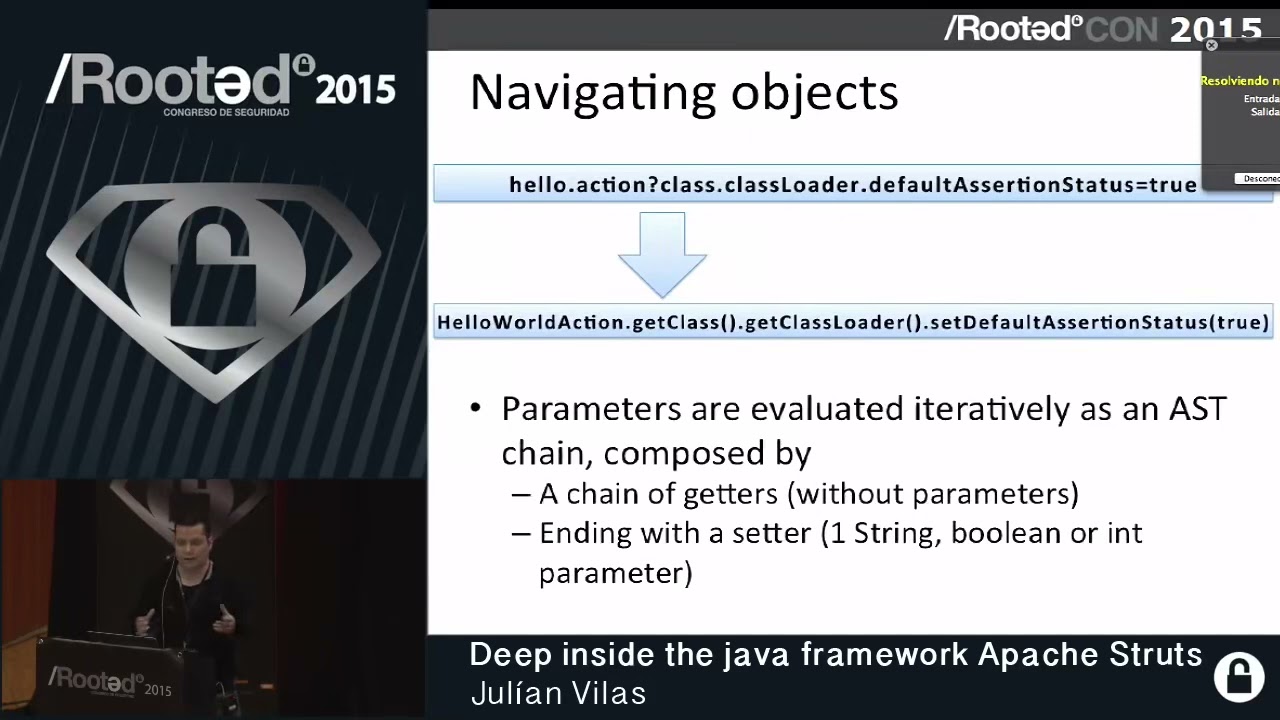 Julian Vilas   Deep inside the Java framework Apache Struts