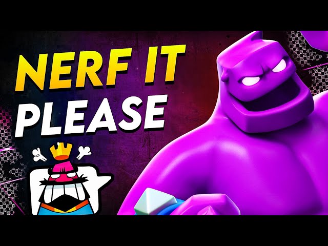 Elixir Golem in Clash Royale: Details, stats, and strategies