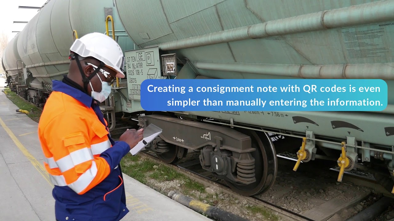 Digital Consignment Note - Scanning Wagons via QR Code
