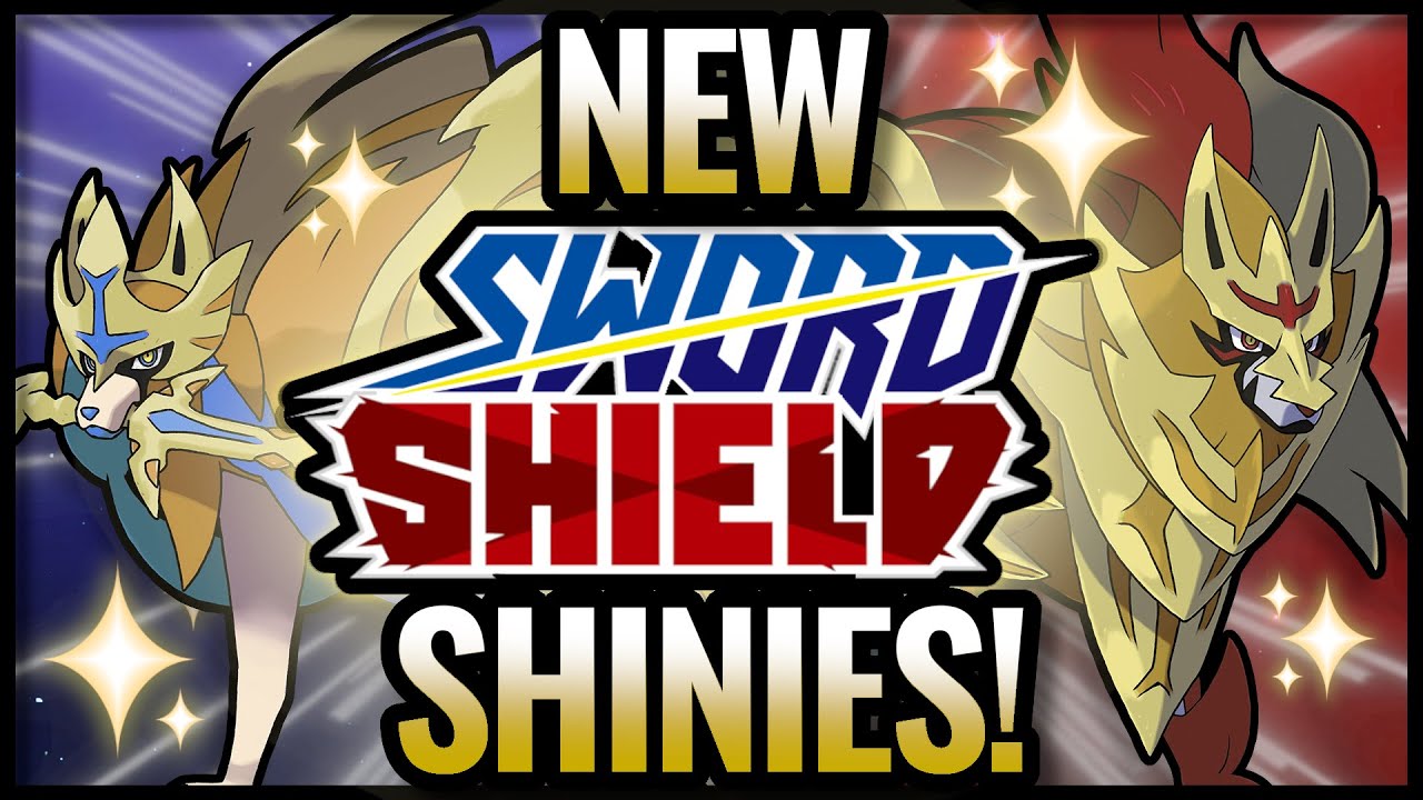 I made a NEW shiny for EVERY Sword and Shield Pokémon!