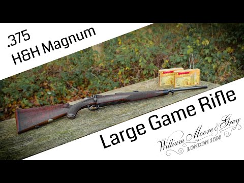 375 H&H Magnum - Light Weight Carry Rifle by William, Moore & Grey