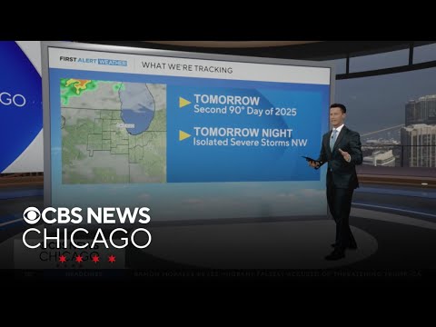 Summertime heat coming to Chicago on Wednesday