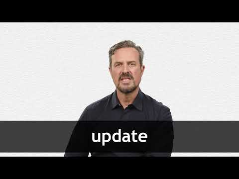 UPDATE definition and meaning | Collins English Dictionary