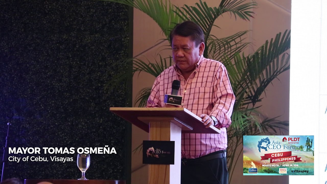 TOMMY OSMENA - ASIA CEO FORUM CEBU: