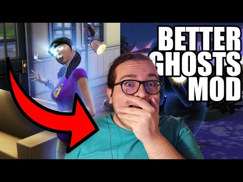 MAKING GHOSTS 100 TIMES SCARIER IN THE SIMS 4 | #Halloweek