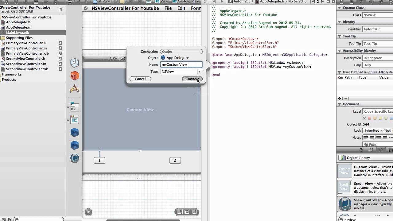 NSViewController very simple tutorial.mp4