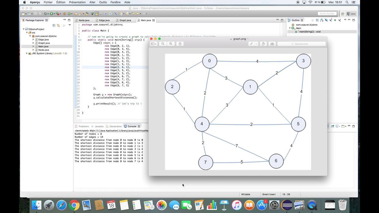 Implement Dijkstra Algorithm in Java - Part 5 / 5