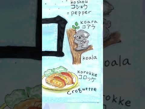Speak Japanese with Yuki - Japanese words that start with katakana コ ( ko ) #learnjapanesewords