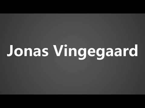 How To Pronounce Jonas Vingegaard