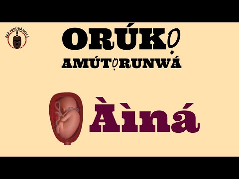 AINA - How To Pronounce and Write some Yoruba Names from birth in Yoruba | African Languages