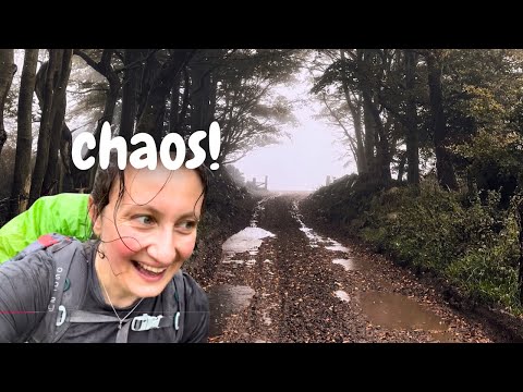 Braving The Storm | Walking Along Long Distance Abbey’s Way In Heavy Rain