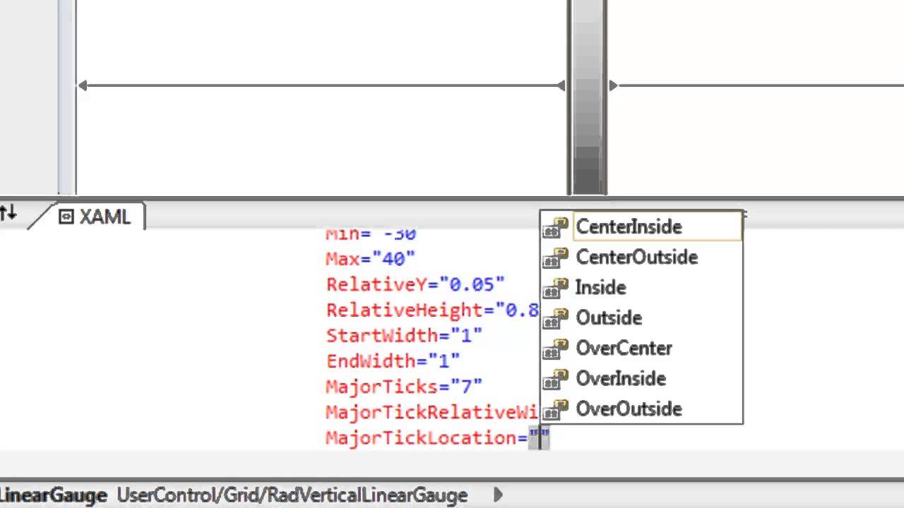 GaugeThermometer for WPF and Silverlight