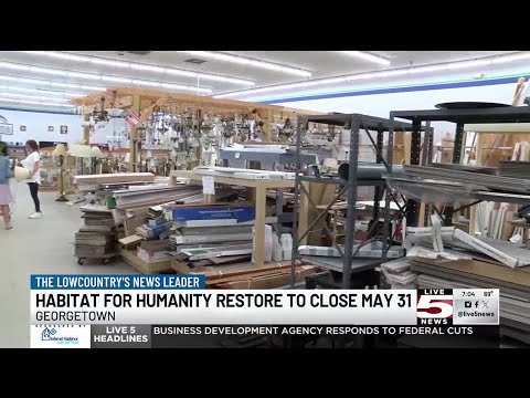 VIDEO: Georgetown Habitat for Humanity ReStore to close in May