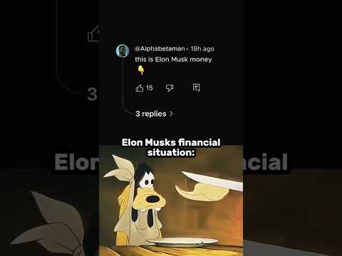 Elon Musk's financial situation 💀 #shorts