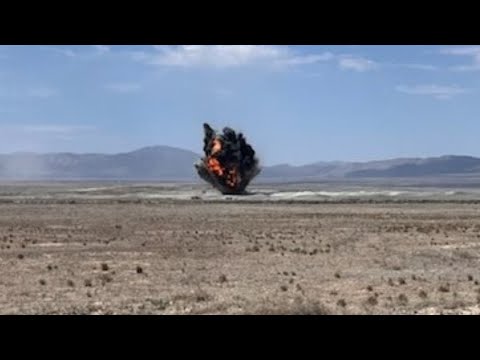 What were those loud 'booms' heard across the Salt Lake Valley?