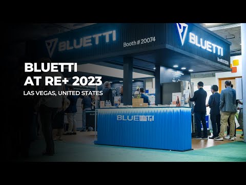 BLUETTI at RE+ 2023, Las Vegas