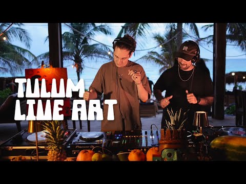 Mon Qalamari & The Versa DJ Set | Sunset Grooves & Live Art in Tulum