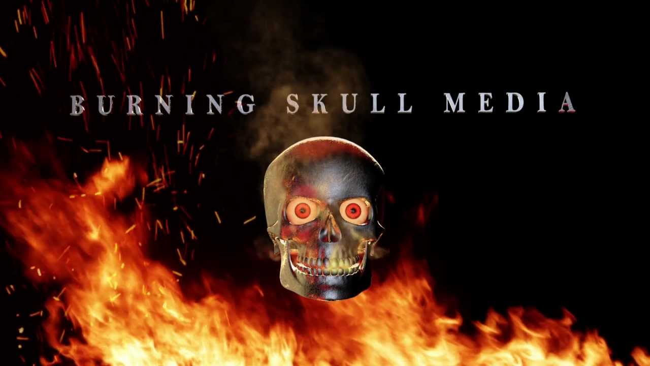 Burning Skull Logo
