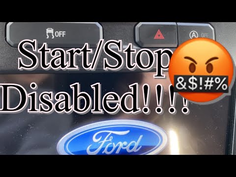 Ford F-150 Auto Start Stop disable quick and easy!!