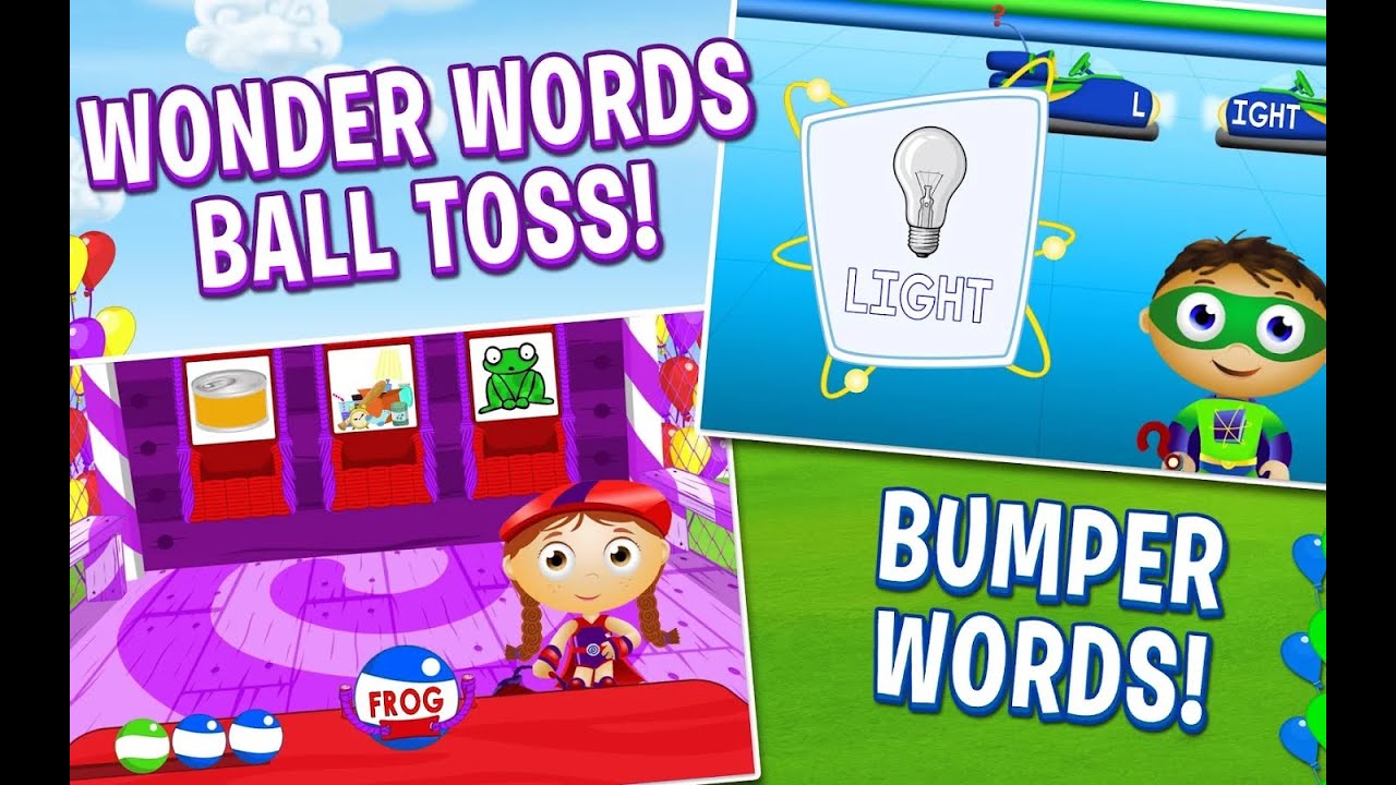 Super Why Phonics Fair 