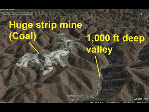 Why does Appalachia have so many mountains with coal under them?