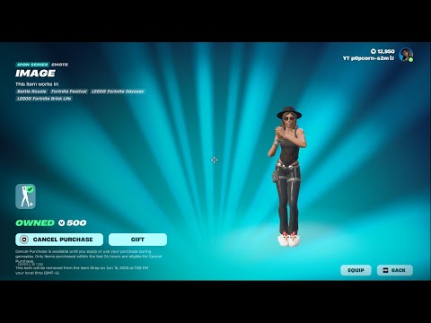 NEW IMAGE EMOTE BIG SHOP TOMORROW! Fortnite item shop [June 12th 2025]