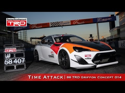 Toyota 86 TRD Griffon Concept Doing a Fast Lap at Tsukuba - autoevolution