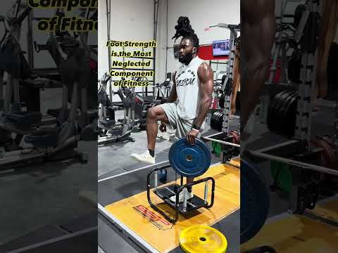 Foot STRENGTH is Critical for All HUMANS!! Sprinter Single Leg Swap on Toe Spacer Device
