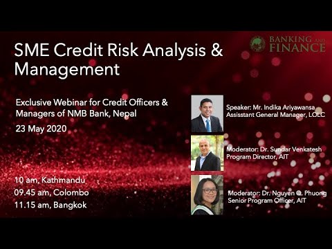 SME Credit Risk Analysis & Management Webinar