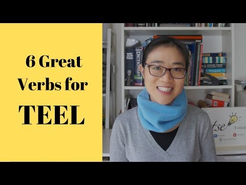 6 Great Verbs for TEEL paragraphs