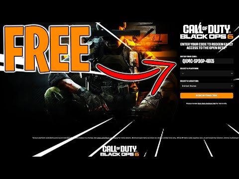 How to get Black ops 6 BETA CODES for FREE (Limited time)