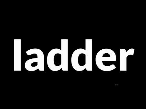 Ladder Meaning In Urdu | Ladder Meaning | Ladder Ka Matlab Kya Hota Hai | Ladder Urdu Me