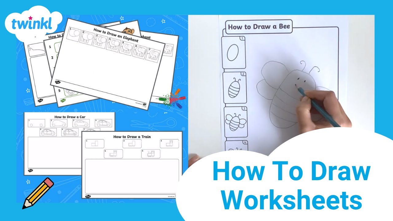 How To Draw Worksheet Resources