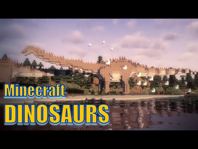 Realistic Dinosaur I — Schematic Pack Minecraft Map