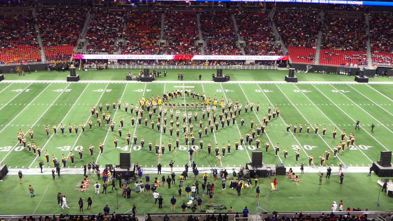 Ever Wonderful - North Carolina A&T Blue and Gold Marching Machine (2018)