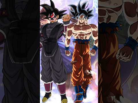 Goku Black Vs Son Goku [All forms]Last video of Png editor🥺