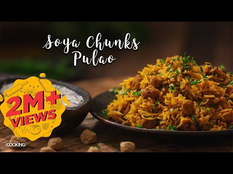 Soya Chunks Pulao | Pulao Recipes | One Pot Recipes | Lunch Box Recipes | Rice Recipes